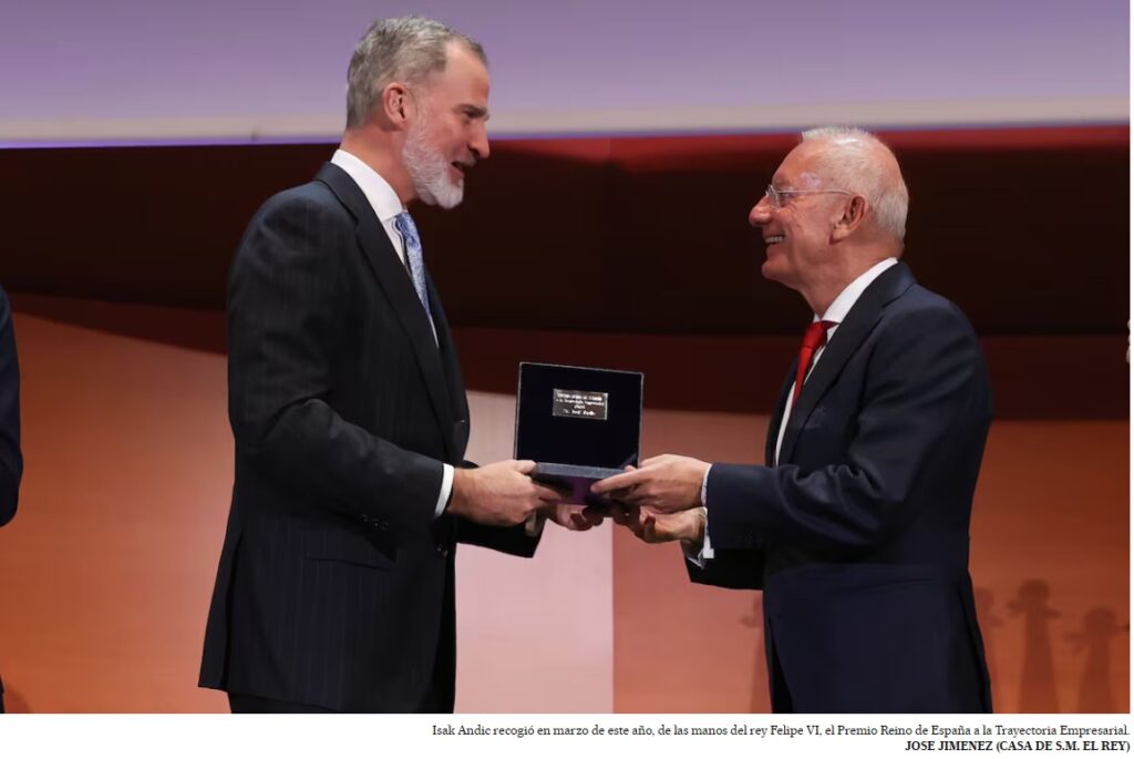 Isak Andic, el hijo adoptivo de Barcelona que creó un gigante mundial ...